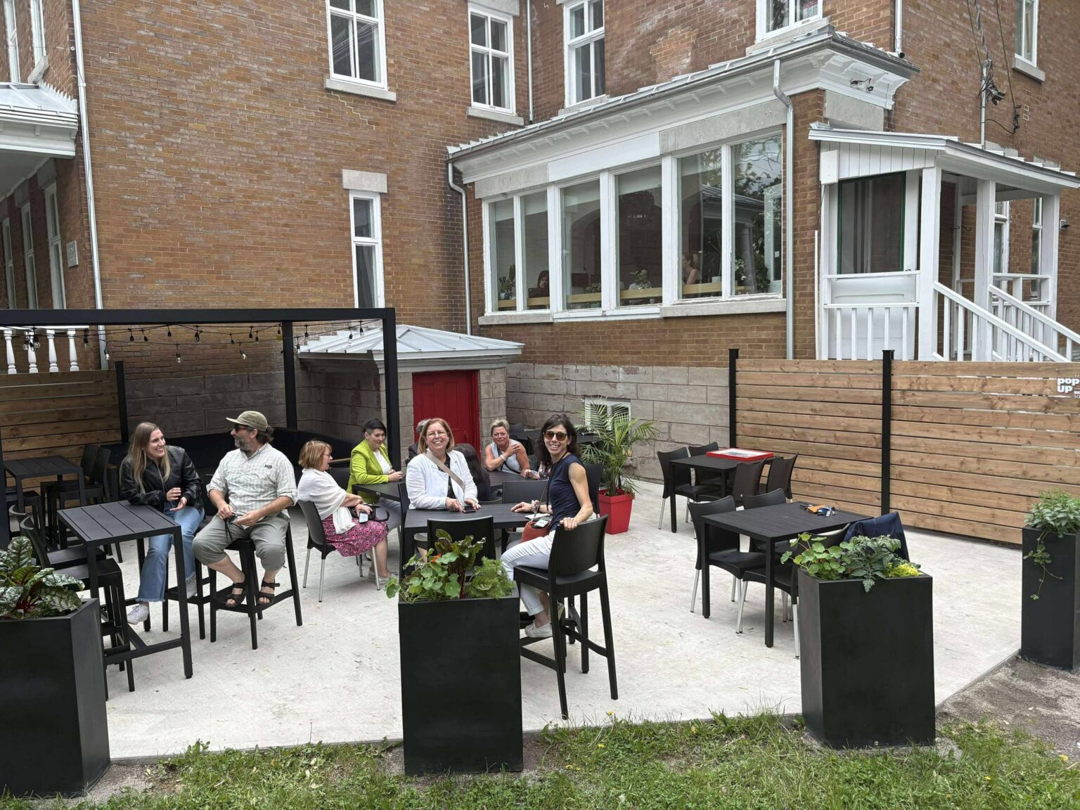 Un espace Pop-Up extérieur à Cap-Saint-Ignace - MRC de Montmagny